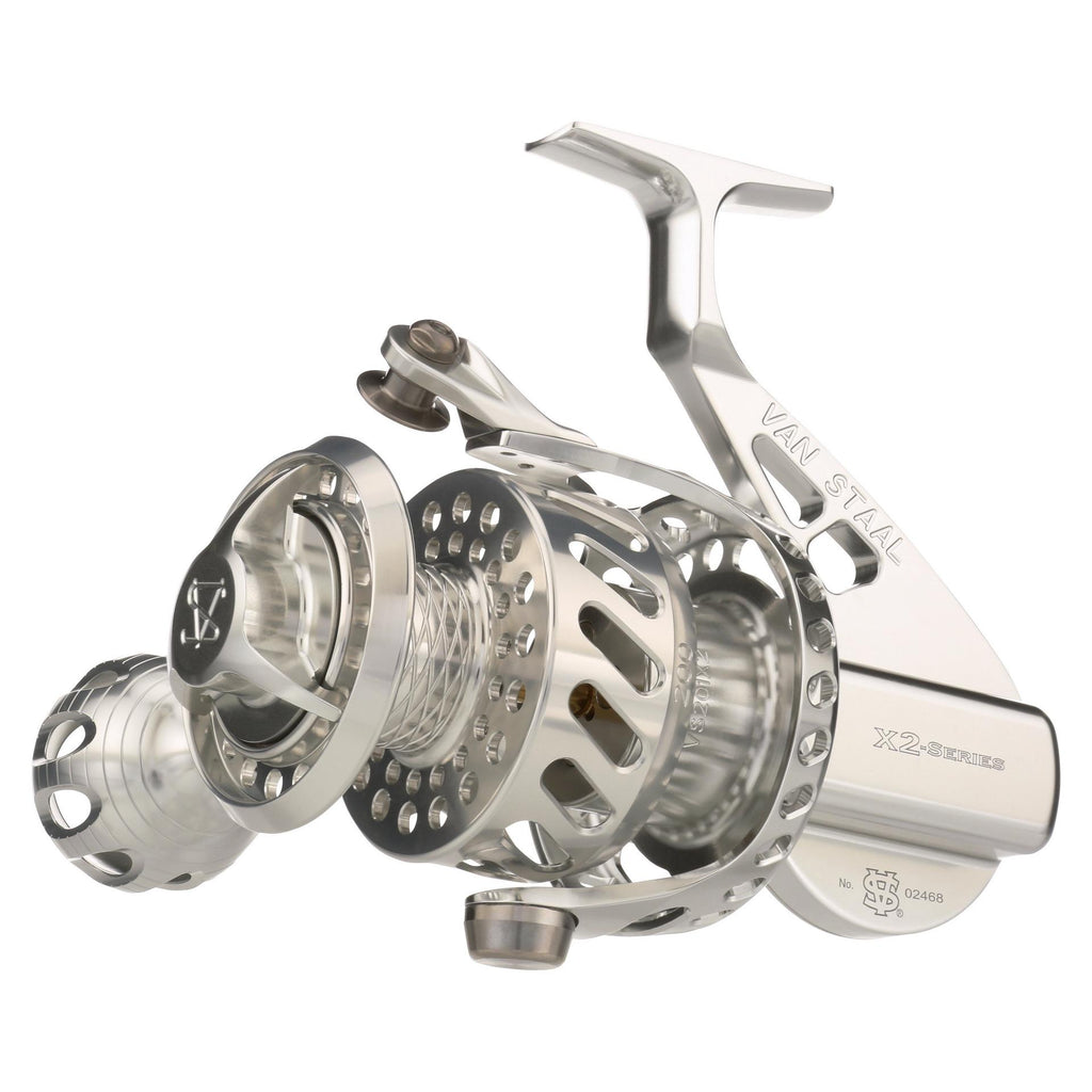 Van Staal VSX2 Bail-less Silver Spinning Reel | Van Staal® – Van Staal ...