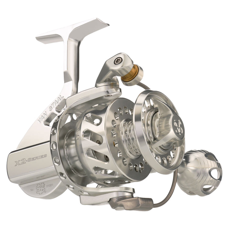 Van Staal VSX2 Bailed Silver Spinning Reel | Van Staal® – Van Staal Fishing