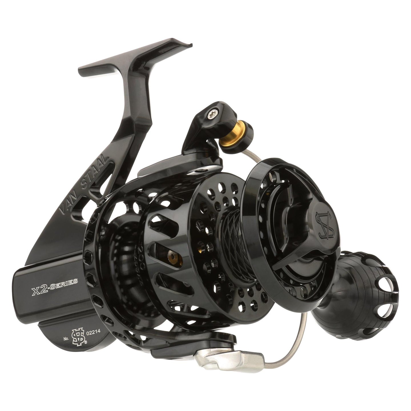 Van Staal VSX2 Bailed Black Spinning Reel | Van Staal® – Van Staal Fishing